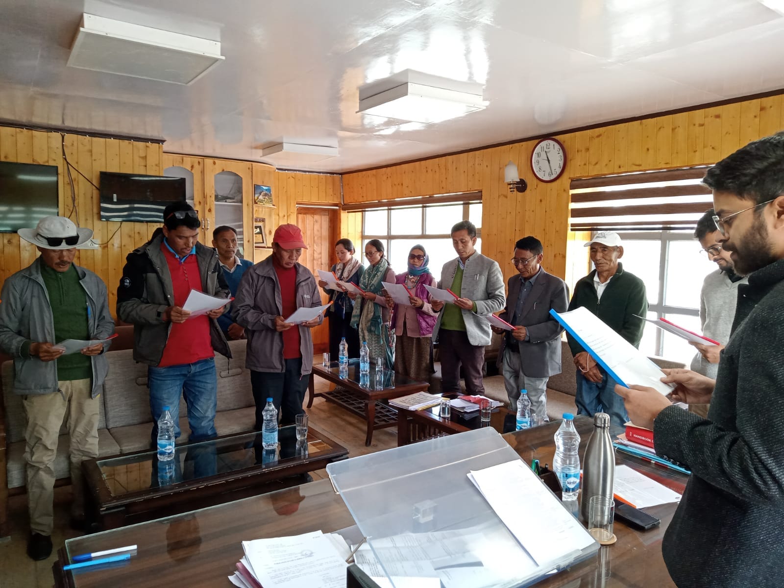 Tsering Dolma Unanimously Elected As The President Of Spiti Panchayat ...