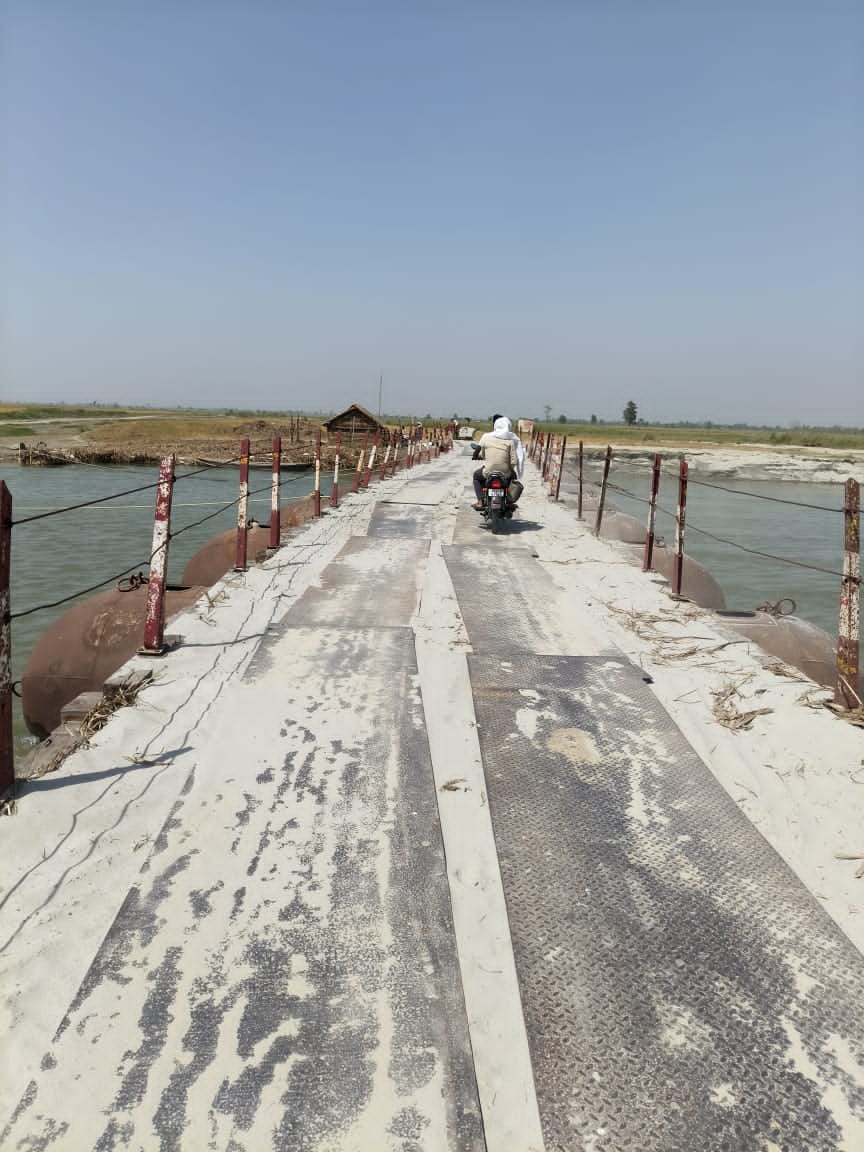 Ramnagar Pontoon Bridge Will Be Closed On Monday - Lakhimpur Kheri News ...