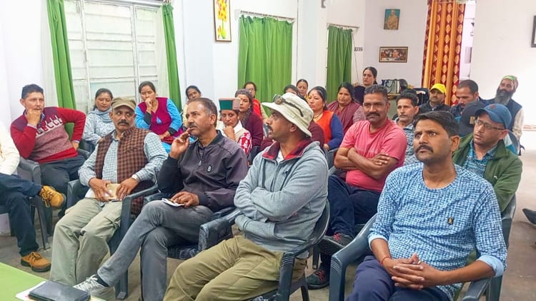Meeting Of The Satluj Jal Vidyut Nigam Contract Workers Union Held In ...