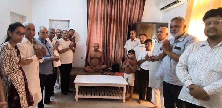 True Happiness Comes From Virtuous Deeds: Prateek Sagar - Ambala News ...