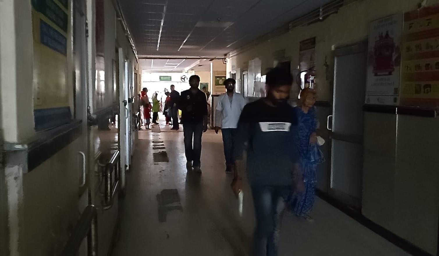 Power Supply At The District Civil Hospital Disrupted Due To A Short ...