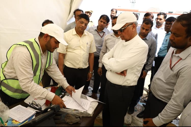 Dfccil Md Conducts Inspection; Reviews Freight Capacity And Solar ...