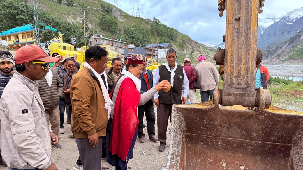 Bridge To Be Built Over Chandra River At A Cost Of 9.70 Crore. - Kullu ...