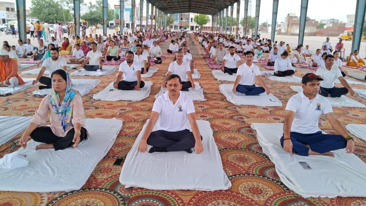 Yoga Is A Means Of Connection And Balance In Life. - Sonipat News ...