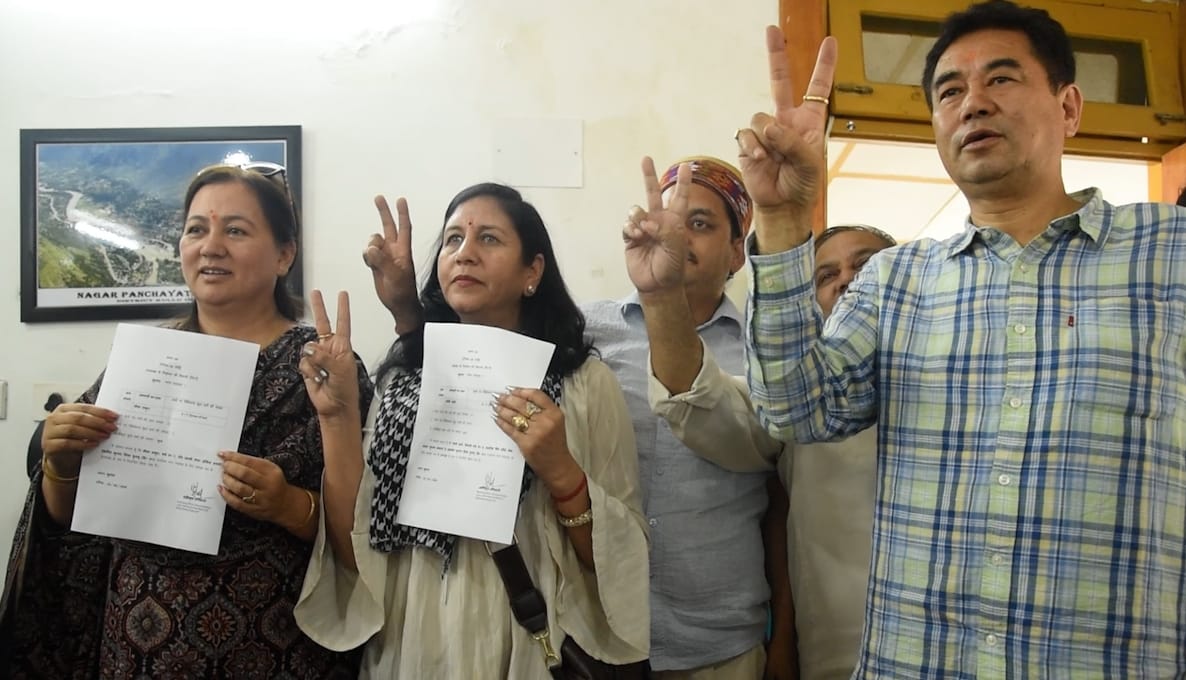Bjp-backed Soni Elected President, Meena Vice-president In Bhuntar ...