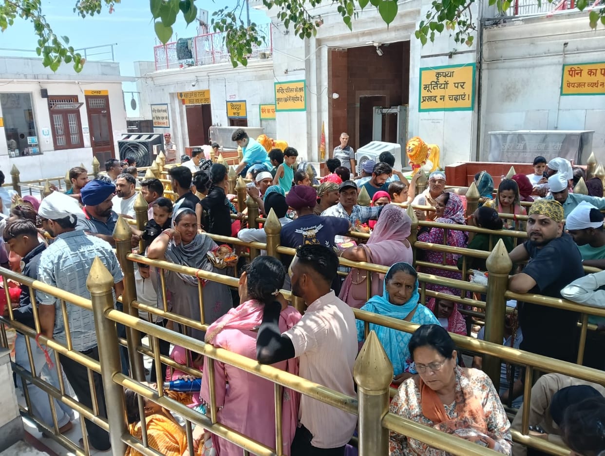 Surge Of Devotion At Shri Naina Devi; Over 25,000 Offered Prayers ...