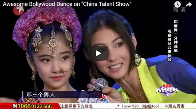 Chinese Girls Dance On Bollywood Song In China Talent Show Goes Viral ...