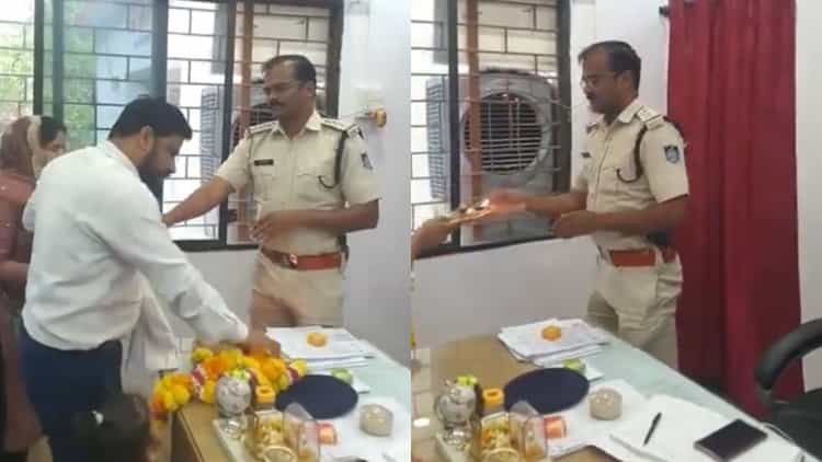 Husband Wife Created High Voltage Drama In Rewa Police Station And ...