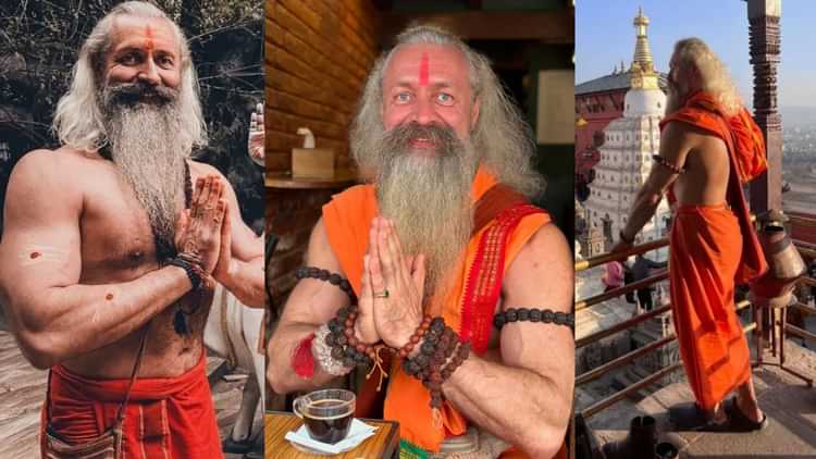 Mahakumbh 2025 7 Feet Tall And Muscular Baba In Mahakumbh Prayagraj ...