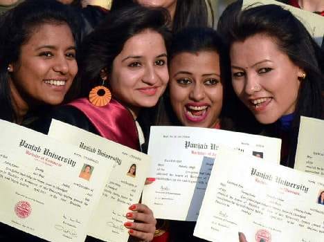 Enjoyment Of Girls After College Convocation, Live Pics - Amar Ujala ...